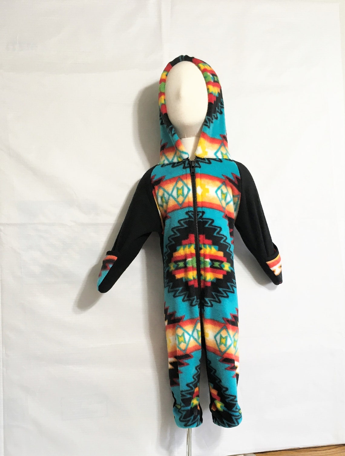 Native American Aztec Fleece Baby Bunting Swaddle Baby - Etsy
