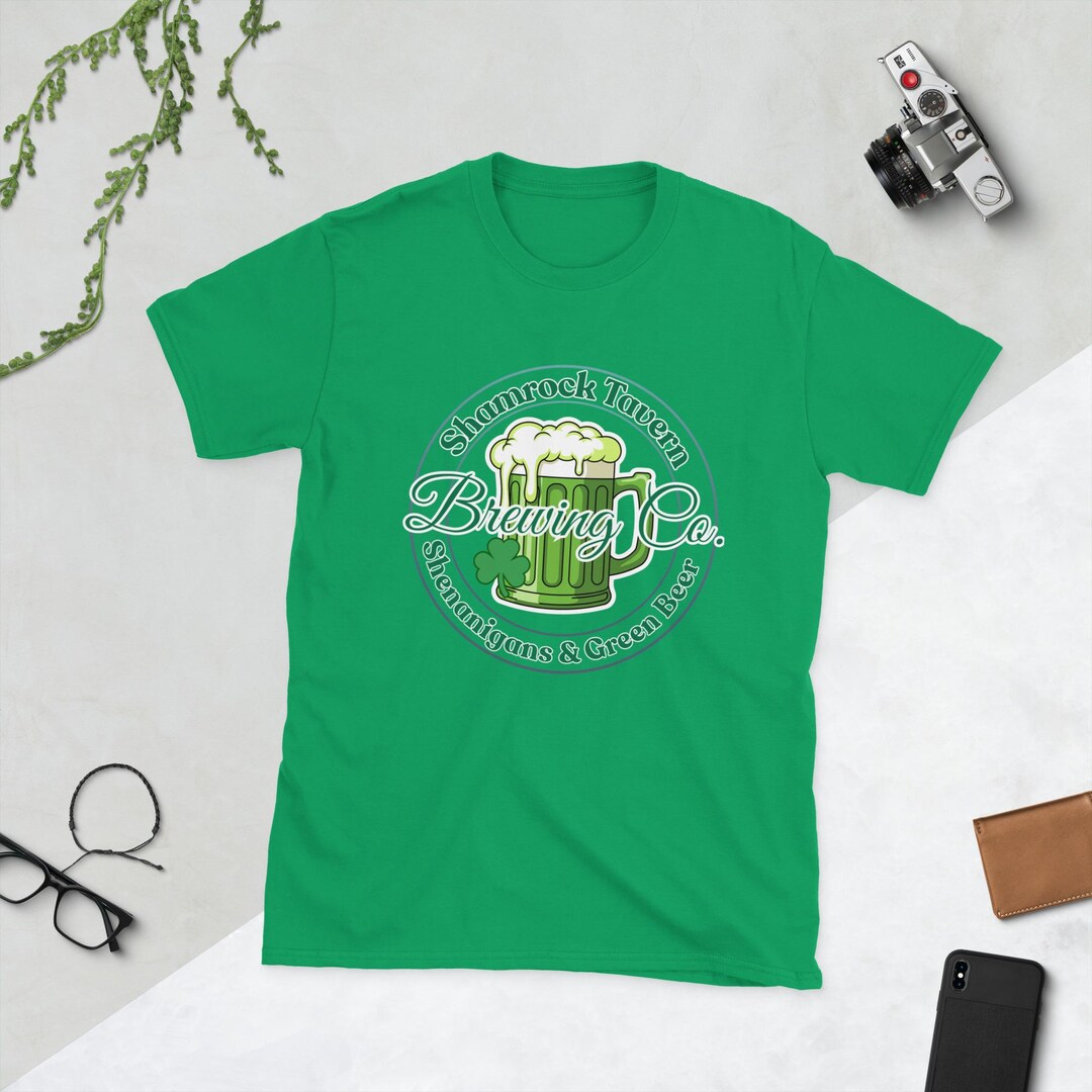 Shamrock Tavern Brewery – Shenanigans & Green Beer Hoodie (gildan 64000 ...