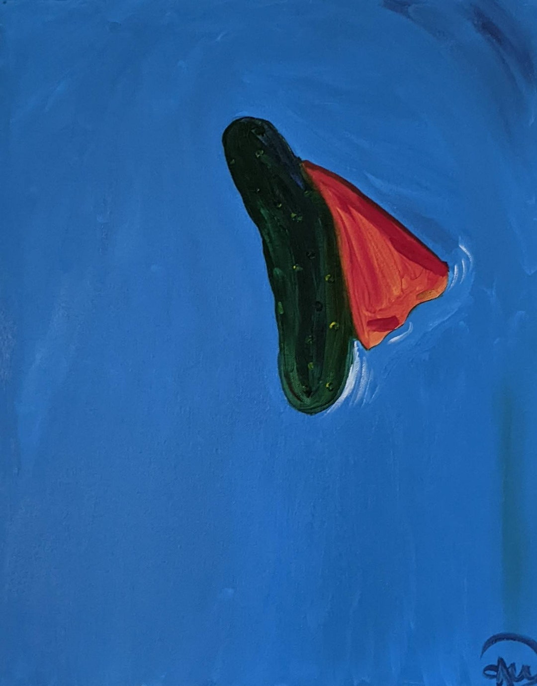 Flying Pickle - Etsy