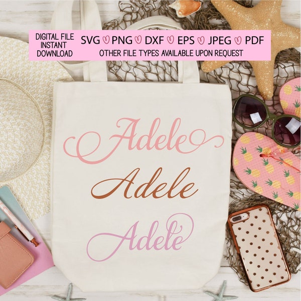 Adele Svg - Etsy