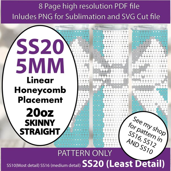 Ss20 Rhinestone Svg - Etsy