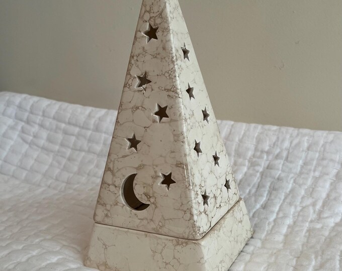 Celestial Partylite Pyramid Tealight Candle Holder - Etsy