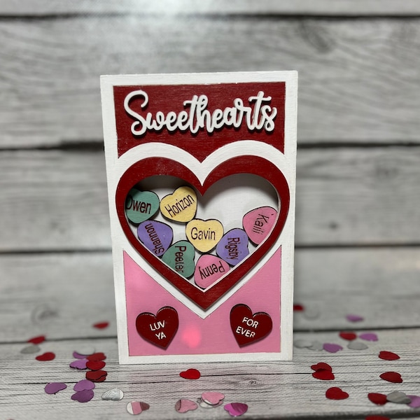 Sweetheart Candy Box - Etsy