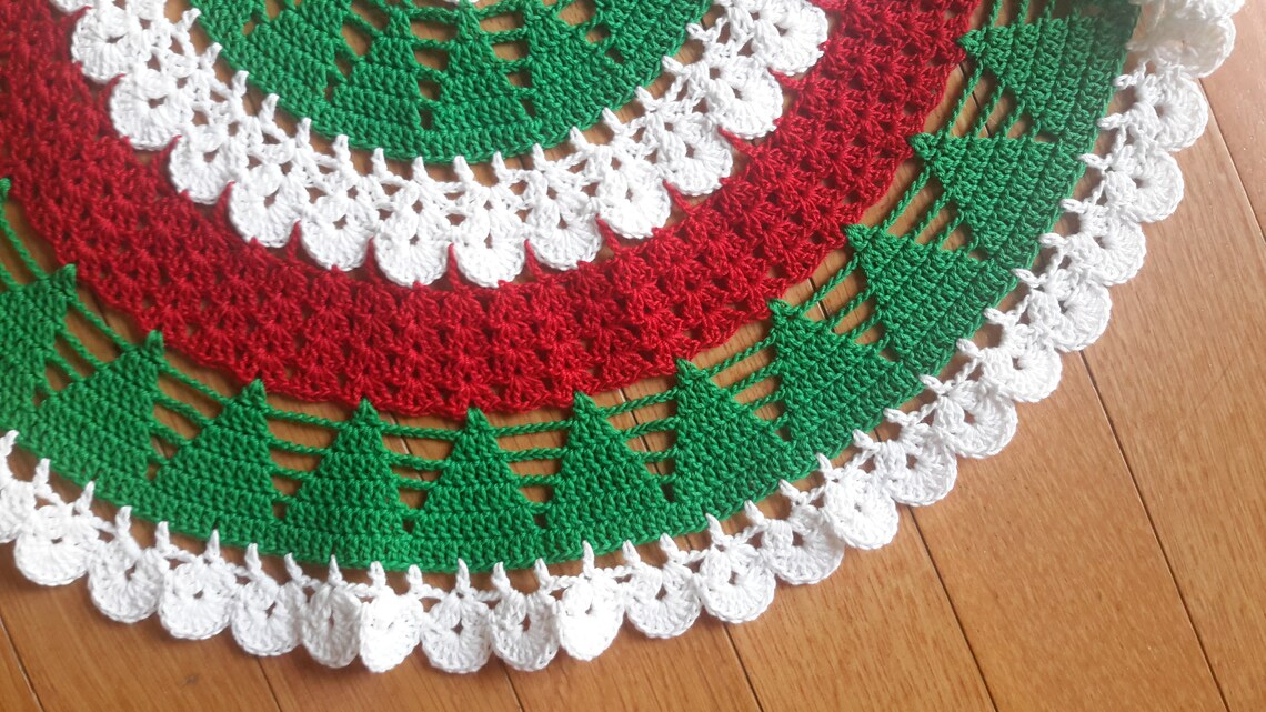 Christmas Tree Doily - Etsy