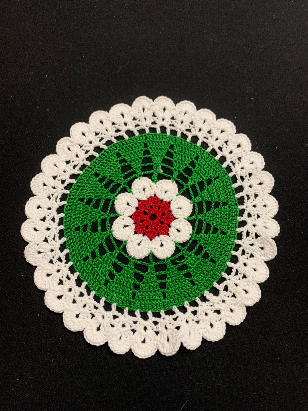 Christmas Tree Doily - Small - Etsy