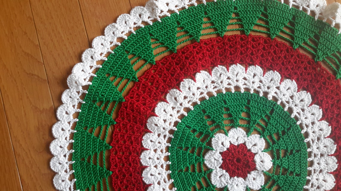 Christmas Tree Doily - Etsy