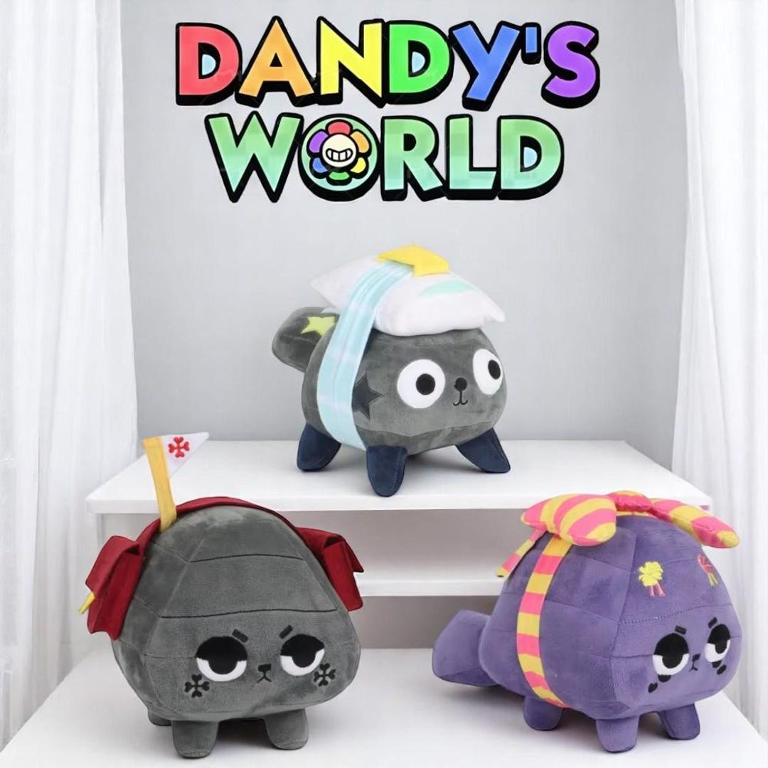 Dandy’s World Star Time Pebble Plush in Many Versions, Dandys World ...