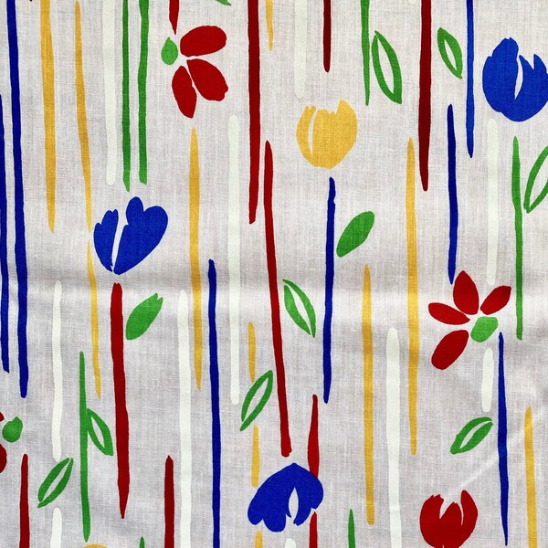 Primary Color Fabric - Etsy