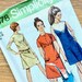 Simplicity 8878 1970s Pattern for Misses' Dress W/ Front Yoke - Size 16 ...