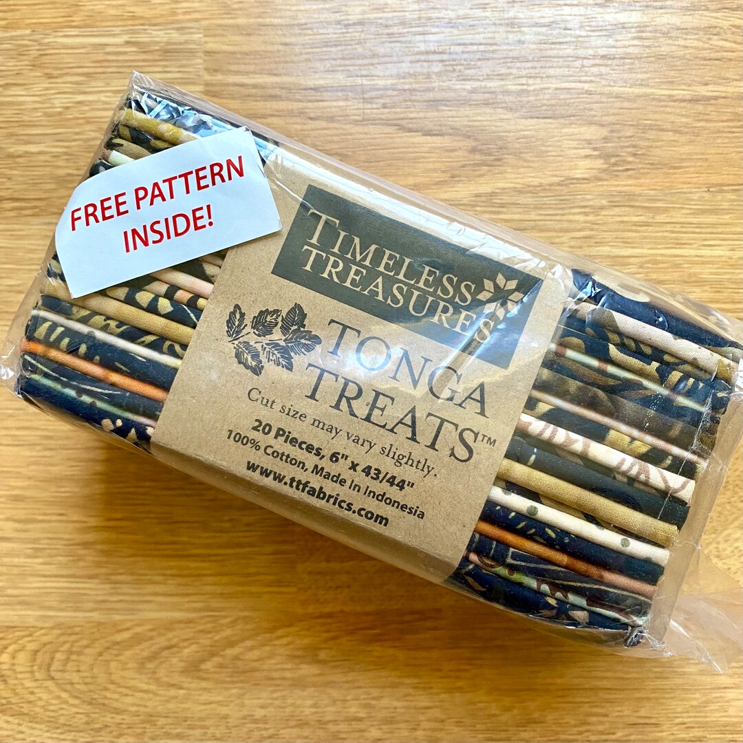 Tonga Batiks Madrid 6" X 44" Strips by Timeless Treasures, 20 Pieces - Etsy