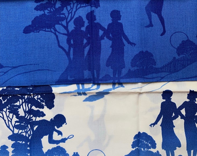 Nancy Drew Silhouettes Quilt Fat 1/4's Get a Clue Nancy Drew by Moda ...