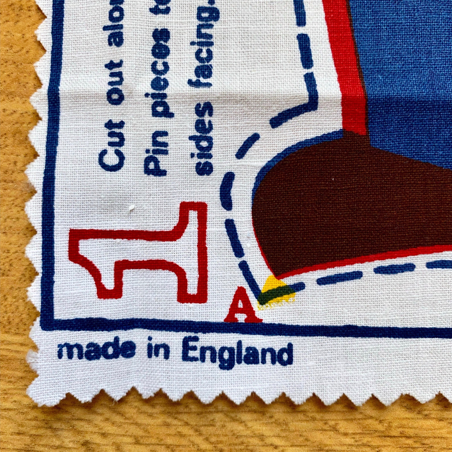 Vintage British Guard Rag Toy Cut & Sew Panel by Sari Fabrics, Hand ...
