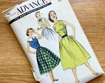 Simplicity 5423 1970s Pattern for Misses' Smock-top, Pants & Bikini ...