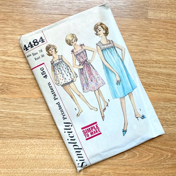 Simplicity 4484 1950s Pattern for Misses' Shorty - Etsy