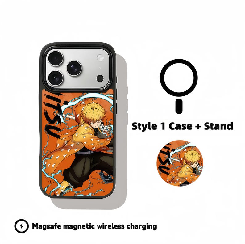 Anime iPhone Case, One Piece Luffy, Demon Slayer Zenitsu, Slam Dunk ...