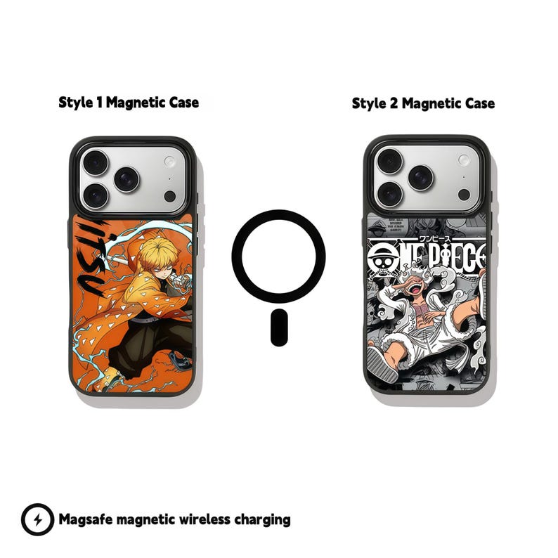 Anime iPhone Case, One Piece Luffy, Demon Slayer Zenitsu, Slam Dunk ...