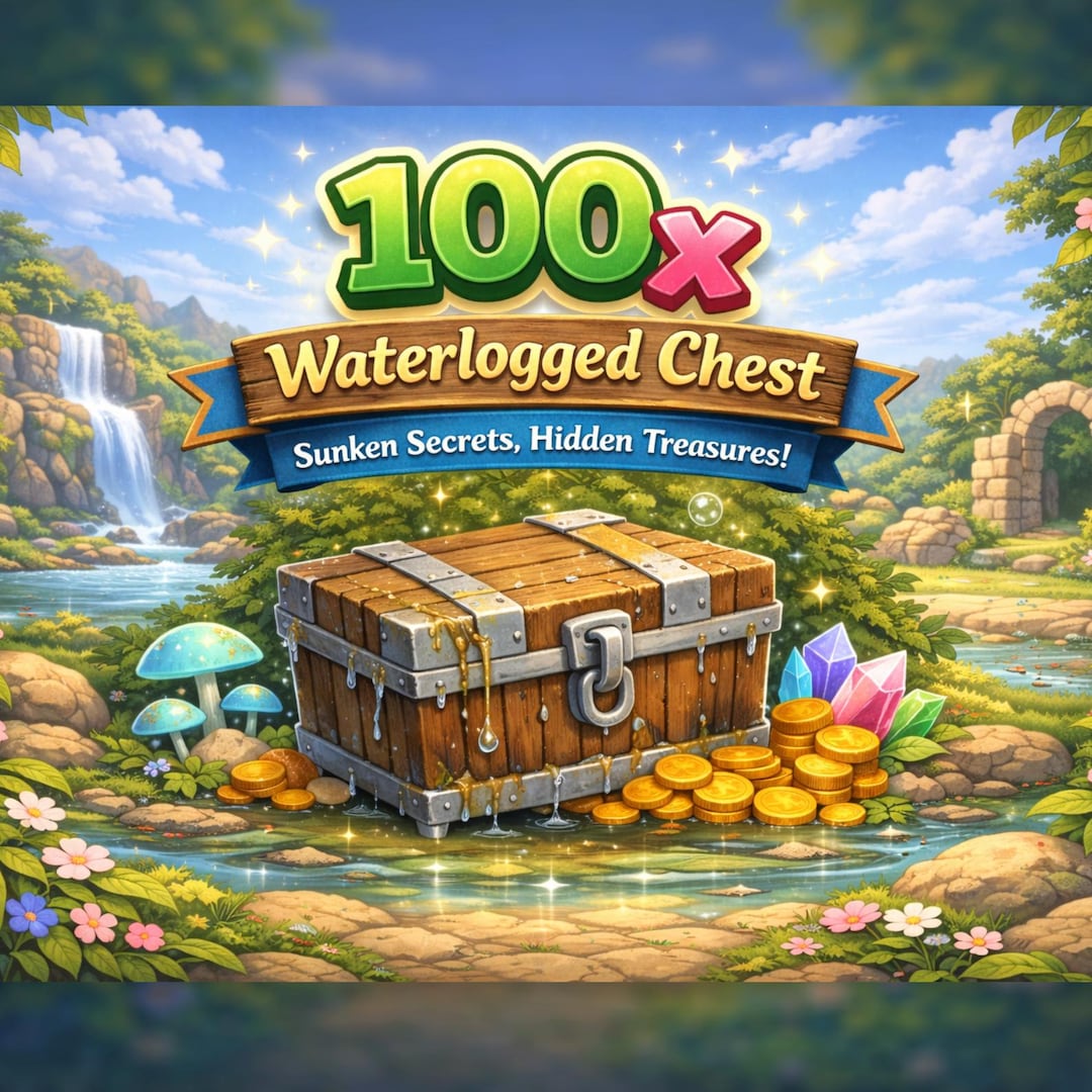 Palia Waterlogged Chests | 100 Waterlogged Chest Bundle - Etsy