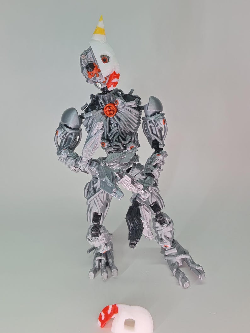 3D Printed Articulated Figure of Ennard FNAF Five Nights at Freddy's ...