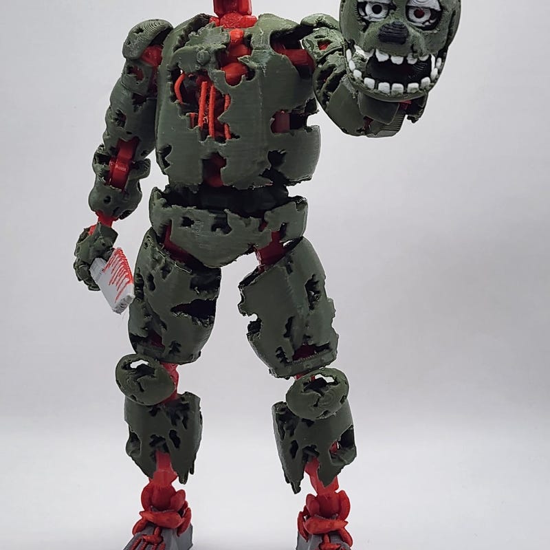 Springtrap Action Figure - Etsy