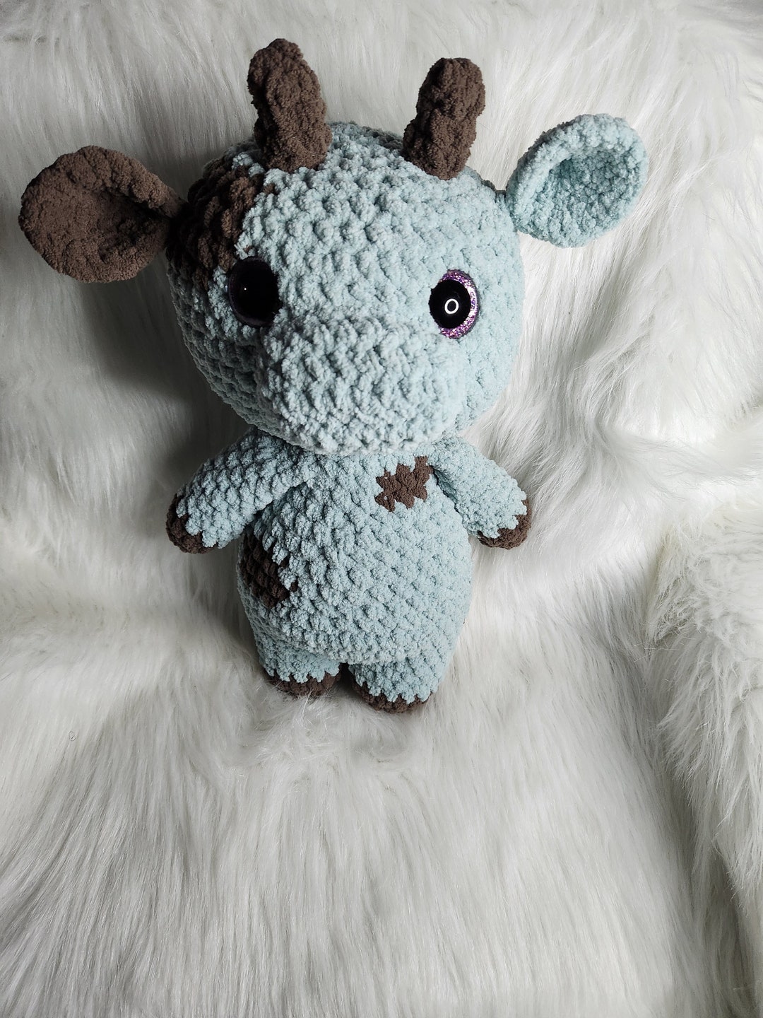 Jumbo Minto Chocolate Chip Cow - Etsy