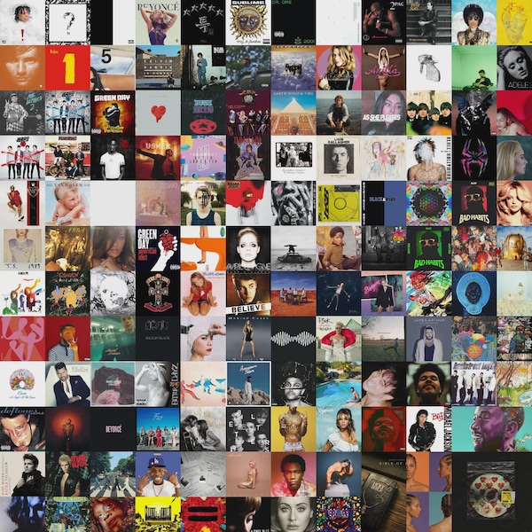 Album Cover Collage - Etsy