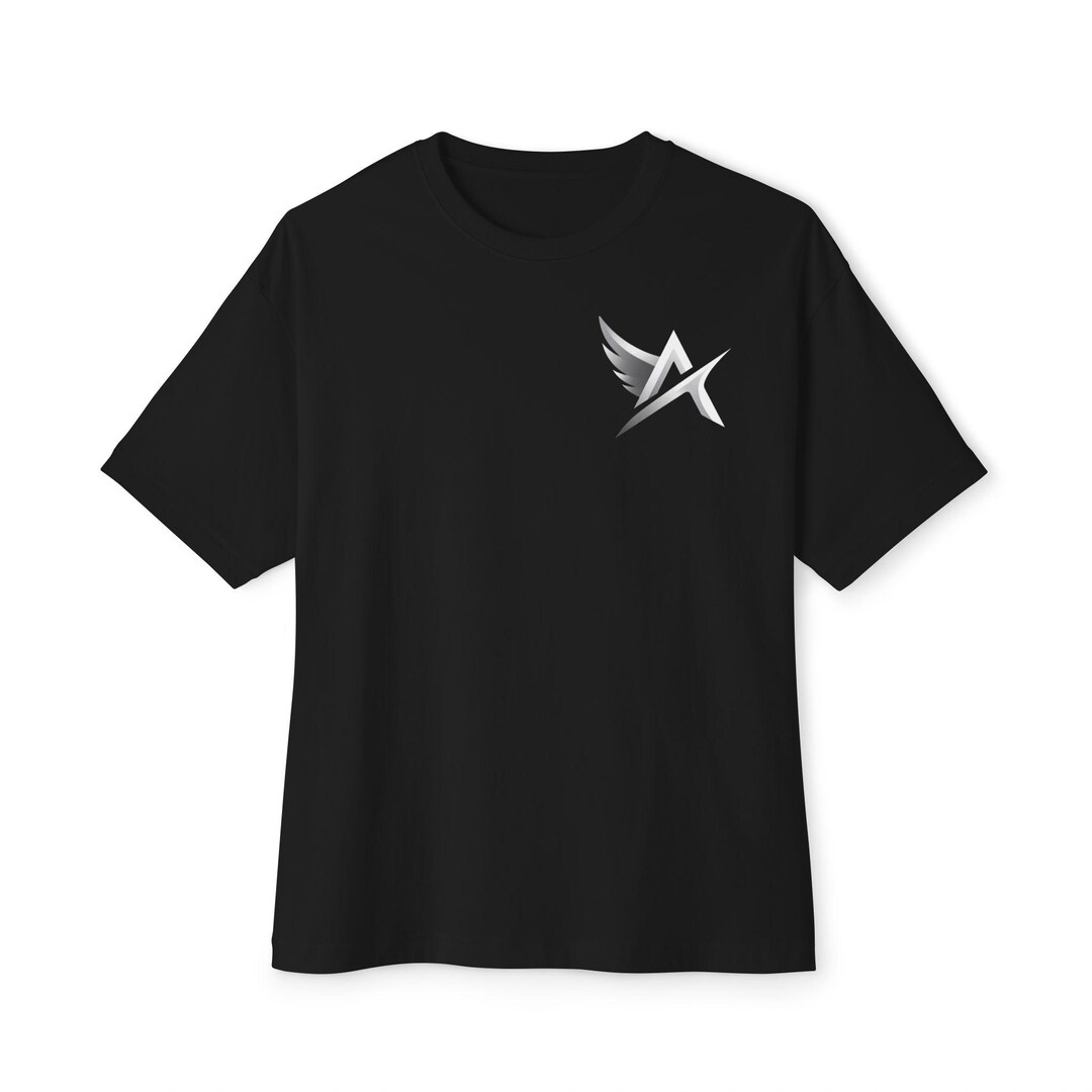 Falcon Head Tee | Black Boxy Shirt - Etsy