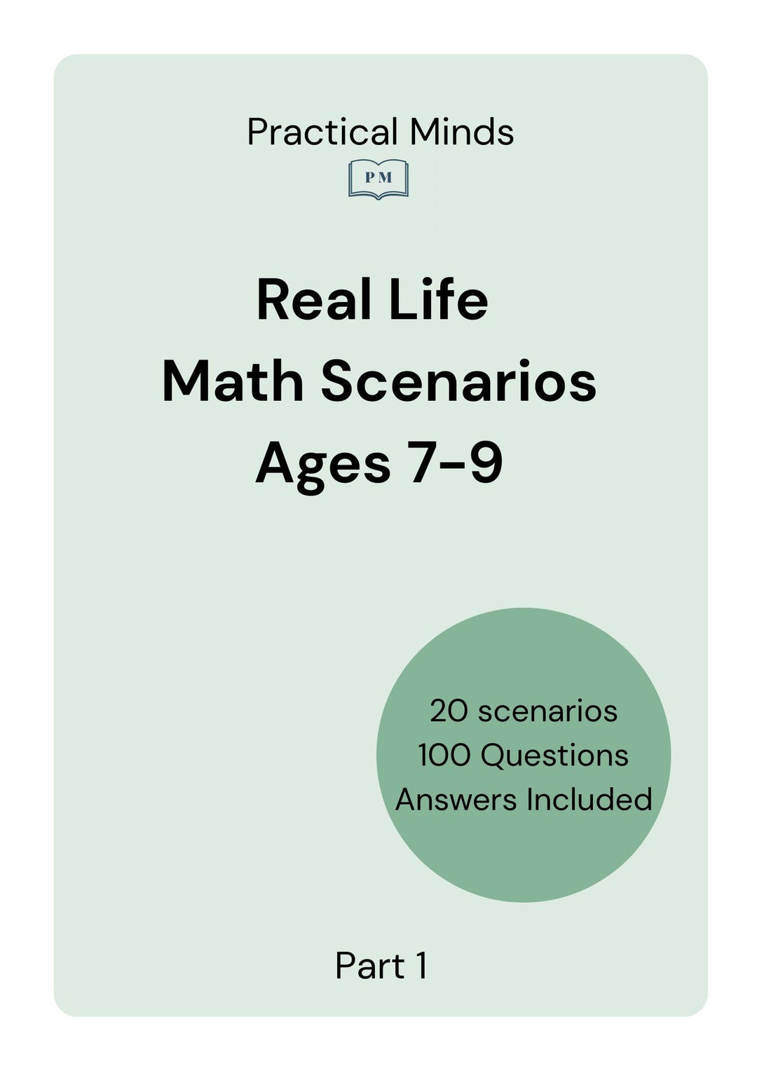 2nd–3rd Grade Math Word Problems | Real-life Math Scenarios Ages 7–9 ...