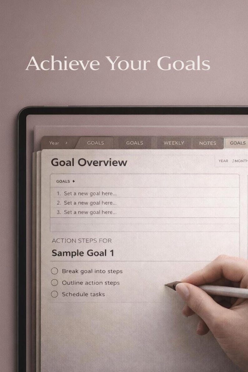 All-in-one Multi-year Digital Planner 2026-2027-2028 - Etsy