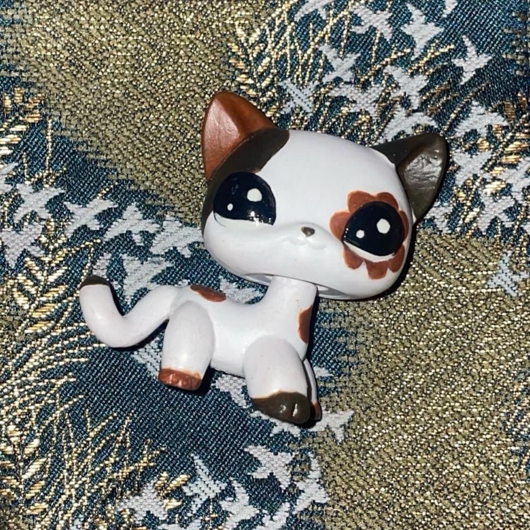 Custom Littlest Pet Shop LPS Flower Calico Shorthair Cat - Etsy