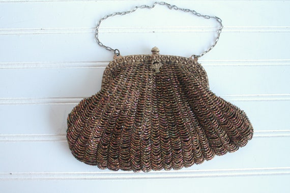 1900s Antique Beaded Ladies Handbag - Edwardian, Vict… - Gem