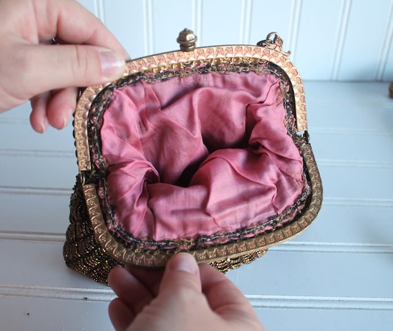 1900s Antique Beaded Ladies Handbag - Edwardian, Vict… - Gem