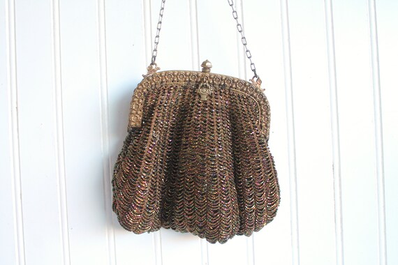 1900s Antique Beaded Ladies Handbag - Edwardian, Vict… - Gem