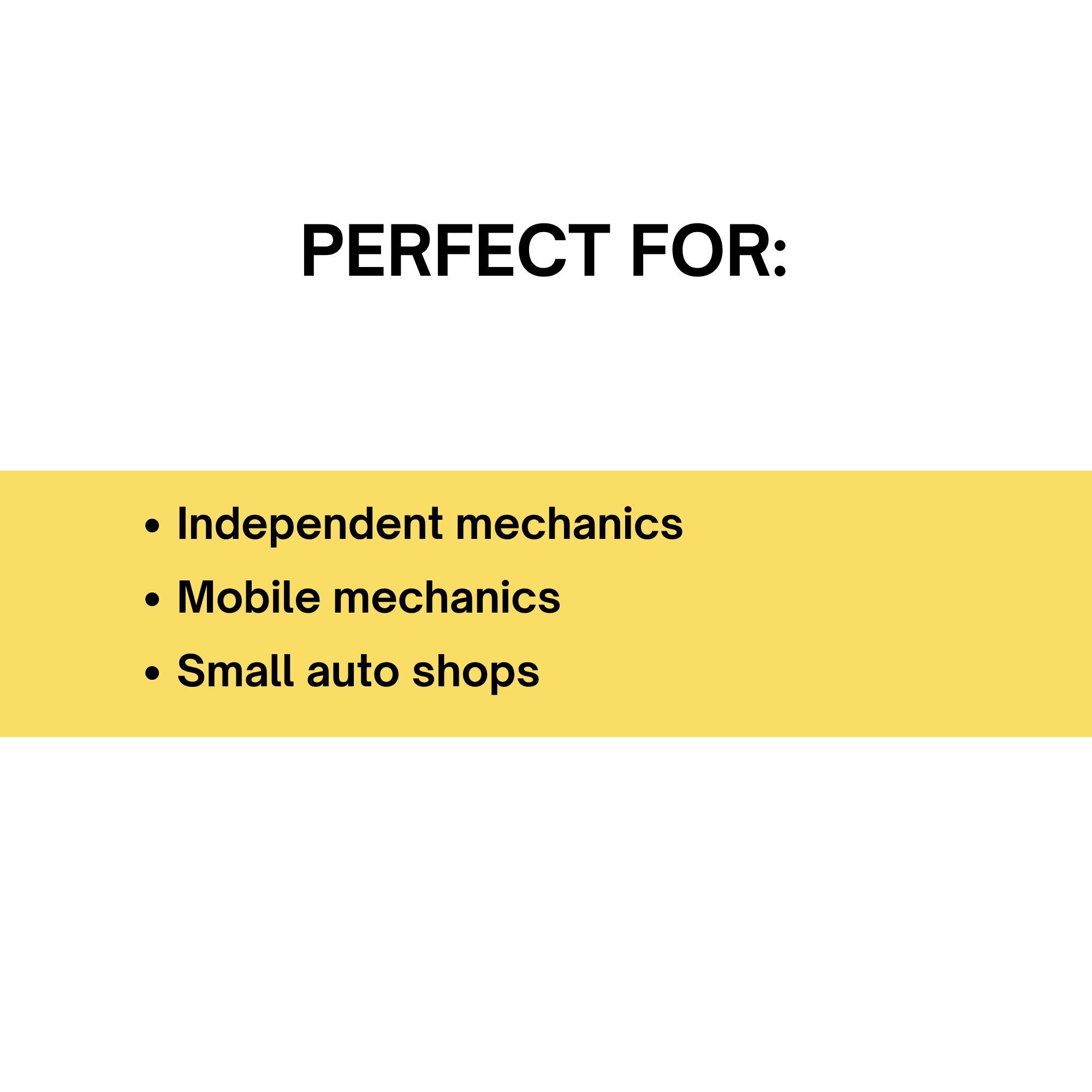 Auto Mechanic Forms Bundle | Invoice, Estimate, Work Order, Repair Log ...
