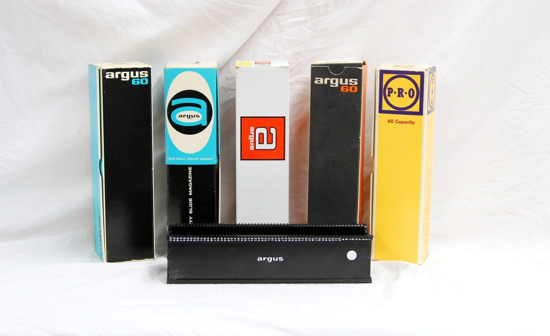 Slide Tray 60 Slide Capacity - Argus Spill-proof Spacesaver - 6 ...