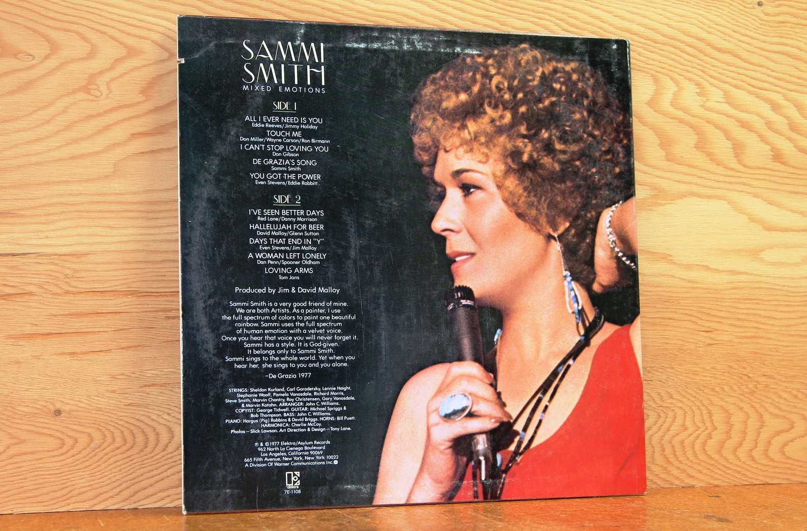 Sammi Smith Mixed Emotions Elektra Records 7E-1108 - Etsy