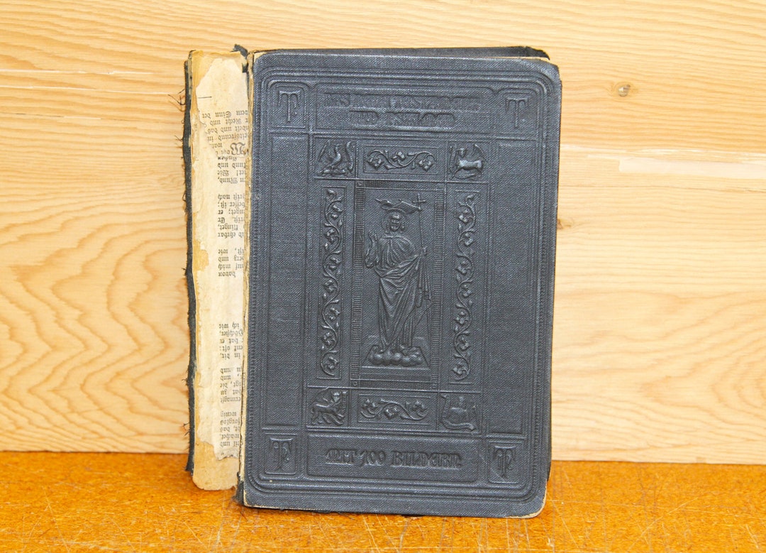 Vintage German Bible - Das Neue Testament Mit 100 Bilderr - D. Martin ...