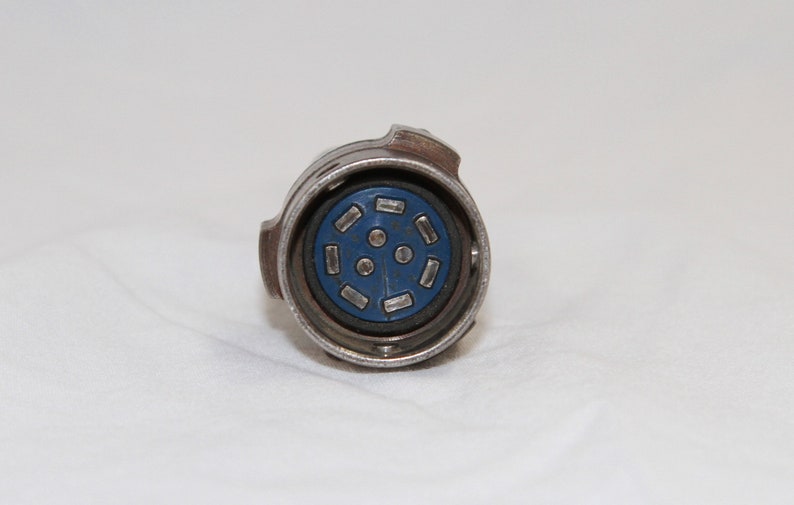 US Army U-77/U Connector - Ampco - 10 Contact In-line Plug - Audio ...