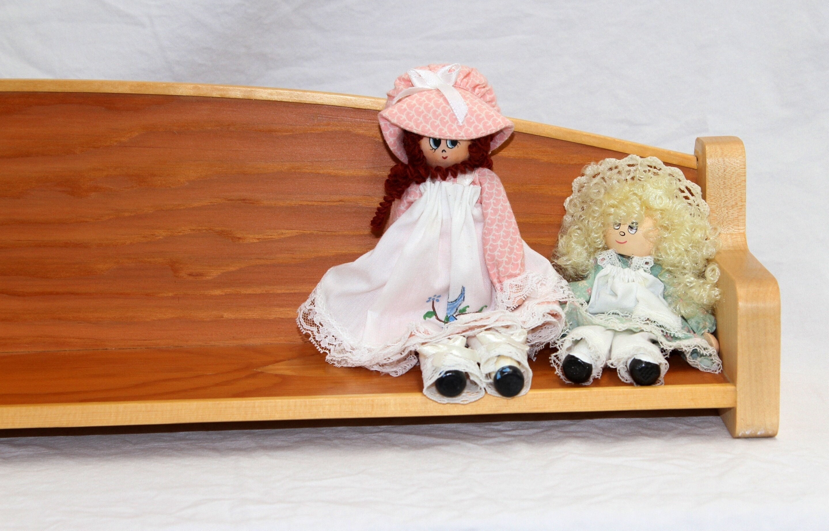 31 Inch Doll Display Bench Vintage Wooden Bench Handmade - Etsy