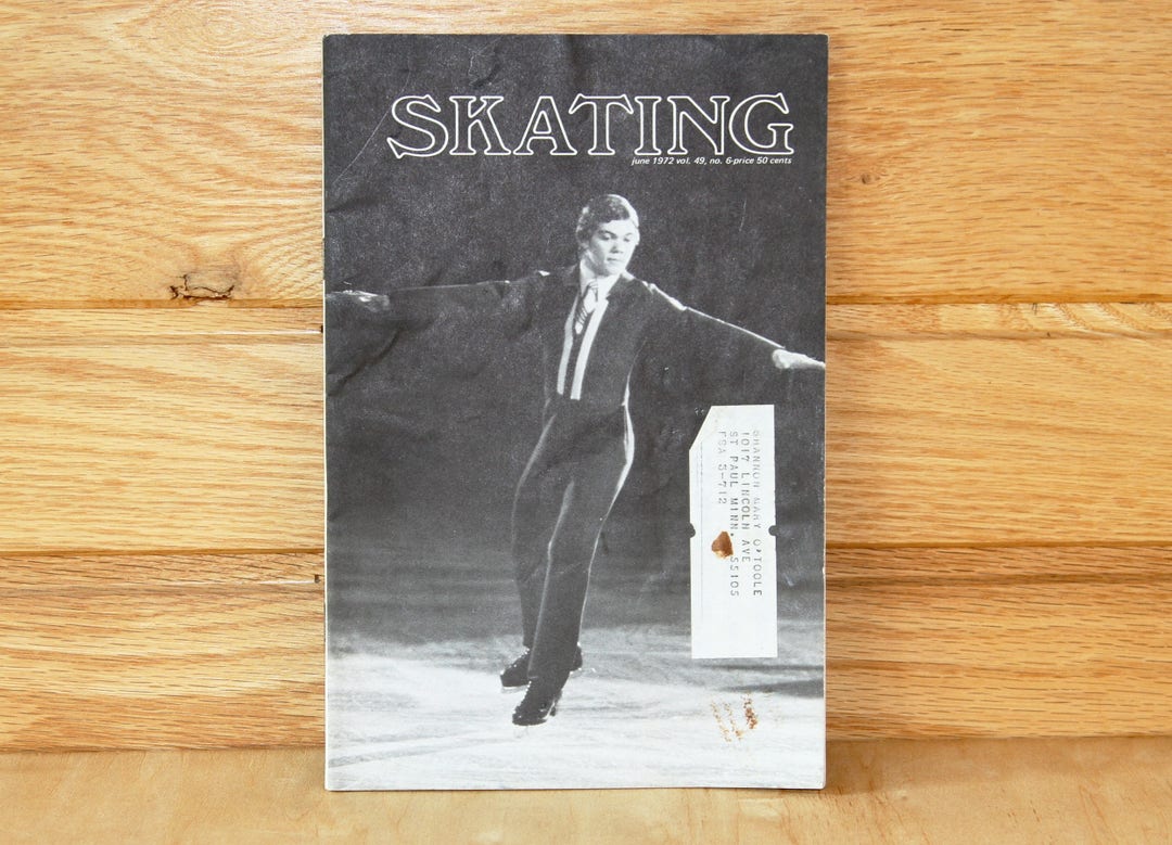 1972 Skating Magazine - Vol. 49, No. 6, June - Vintage Figure Skating ...