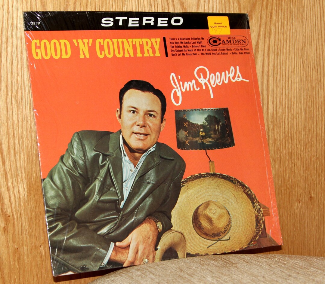 Jim Reeves - Good 'N' Country - RCA Camden CAS 784 - Vintage 33 1/3 LP ...