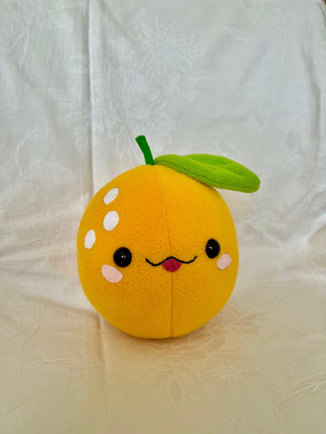 Kawaii Cute Orange Fruit Plushie - Etsy