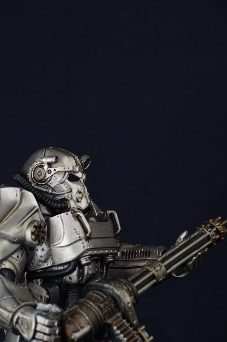 Fallout T60 Armor 14k Resin 3d Print Figure Statue - Etsy