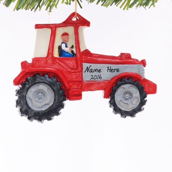 Tractor Ornament - Etsy