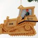Bulldozer Christmas Ornament Personalized Free Boys Construction ...