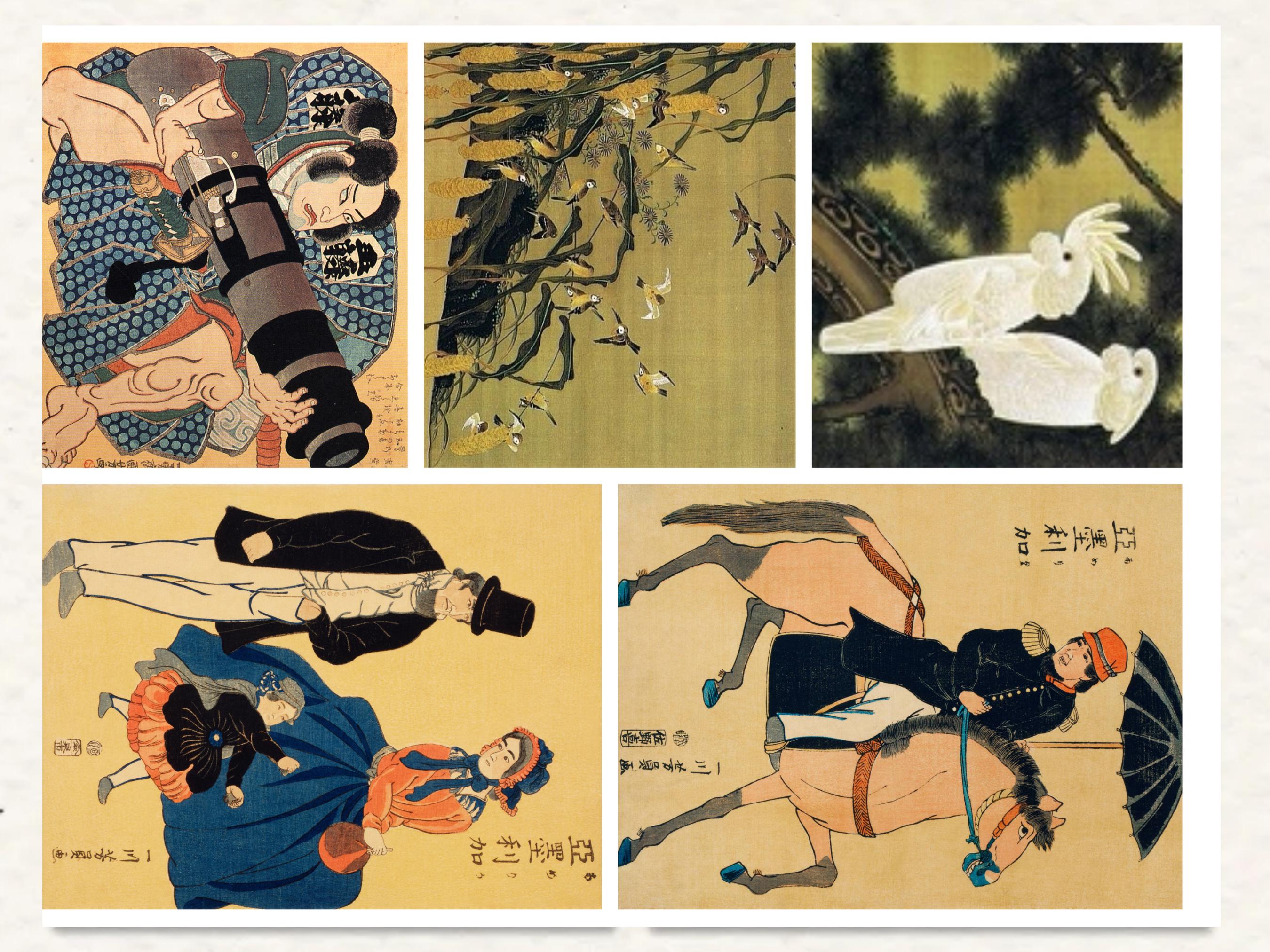Vintage Japanese Ephemera Printable | Antique Oriental Illustrations ...