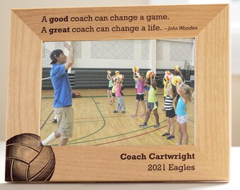 Personalized Tennis Coach Picture Frame by Lifetime Creations: | Etsy