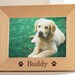 Personalized Dog Picture Frame by Lifetime Creations: Engraved - Etsy