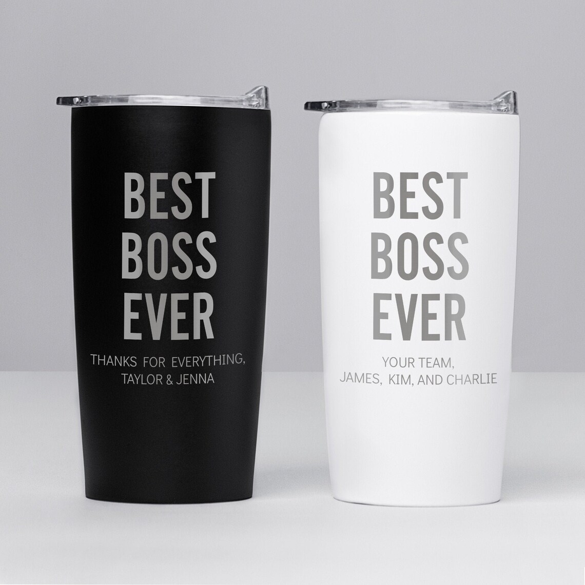 Engraved Personalized Best Boss Ever Tumbler by Lifetime | Etsy