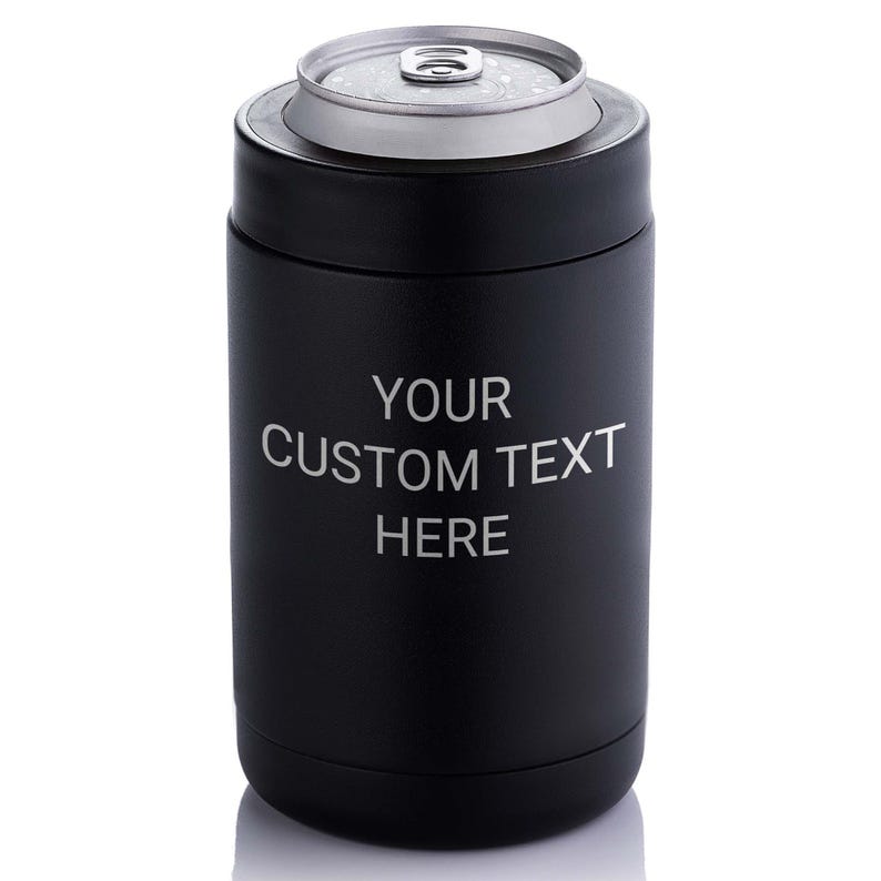 Create Your Own Engraved Stainless Steel Can Cooler by Lifetime ...
