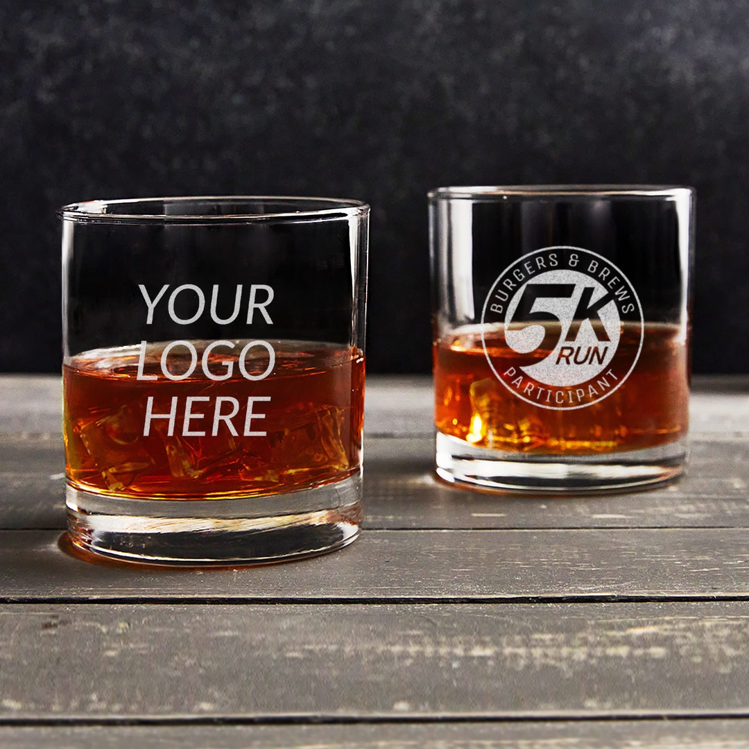 Bulk Custom Engraved Whiskey Glasses With Logo by Lifetime Creations ...